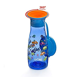 Wow Cup Mini 360 Sippy Cup, 12 oz, 2 Pack (Blue/Green)