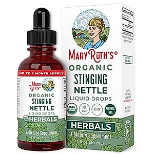 Stinging Nettle | USDA Stinging Nettle Leaf | Stinging Nettle for Glucose Metabolism Support | Detox Supplement | Herbal Blend for Detoxification | Vegan | Non-GMO | Gluten Free | 1 Fl Oz