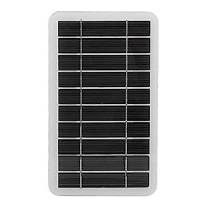 LiebeWH USB Solar Panel Charger 5V 2W Outdoor Solar Car Battery Charger Solar Panel Power Bank for Camping Hiking Car Boat Automotive Motorcycle RV