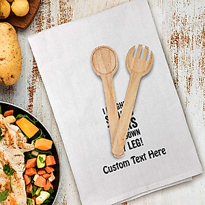 Style In Print Custom Decor Flour Kitchen Towels I Laughed So Hard Tears Ran Down My Leg Inspiration & Motivation Laughter Cleaning Supplies Dish Towels Design Only