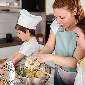 Bertacy 100-Pack Disposable Wrappers Large Paper Cake Baking Cup Cupcake Muffin Cases Birthday Party Decoration