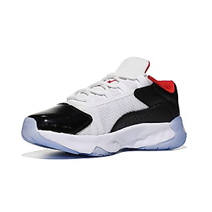 Jordan Air 11 CMFT Low (Big Kid) White/University Red/Black 6 Big Kid M