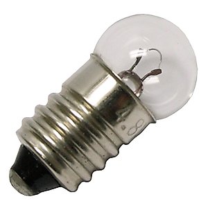 Eiko 04130 - SR-BOOKLITE (413) 4.8V .3A Miniature Automotive Light Bulb