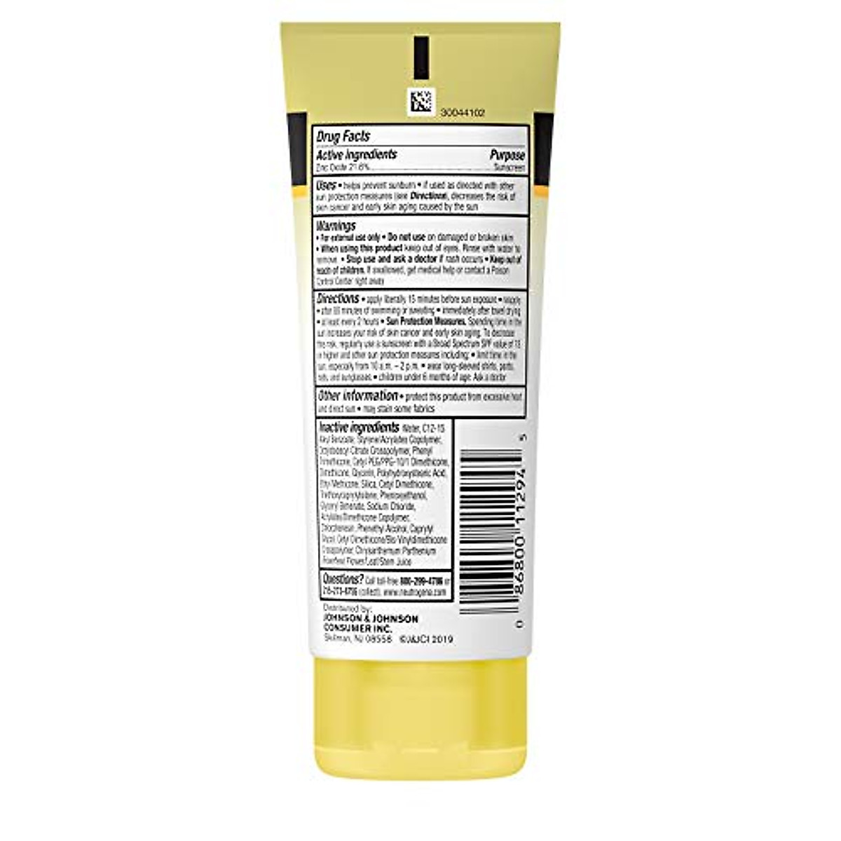 Neutrogena Kids Mineral Sunscreen Sheer Zinc Oxide Lotion, Broad Spectrum SPF 50 with UVA/UVB Protection, Water Resistant for 80 Minutes, Fragrance and Tear Free, 3 FL OZ