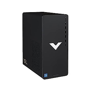 HP Victus 15L Gaming Premium Desktop | Intel Core i5-12400 12 cores | 16GB RAM | 512GB SSD | NVIDIA GeForce GTX 1660 Super | Windows 11 Home | Black | Bundle with Mouse Pad