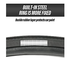 ESEWALAS 10Ft/20Ft Car Door Rubber Seal Strip with Top Bulb,Rubber Weather Seal,Automotive Weather Stripping Soundproofing Edge Guard Trim for Cars, Boats,RVs,Trucks and Home Applications (20 Feet)