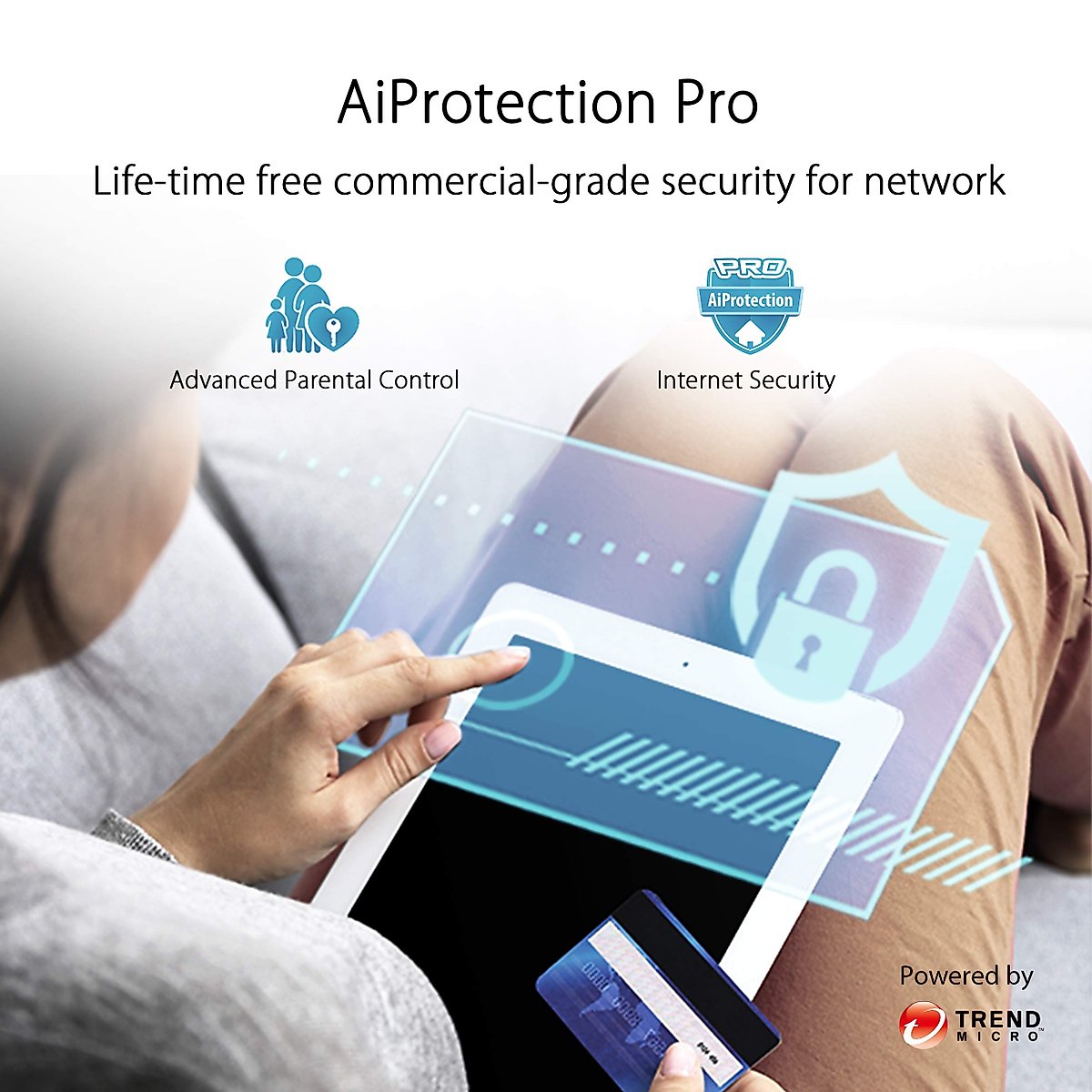 ASUS ZenWiFi AX6600 Tri-Band Mesh WiFi 6 System (XT8 1PK) - Whole Home Coverage up to 2,750 sq.ft & 4+ Rooms, AiMesh, Free Lifetime Internet Security, Easy Setup, 3 SSID, White (Renewed)