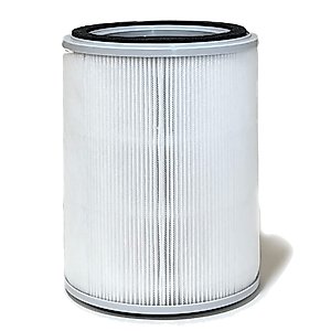 Nispira 3-in-1 True HEPA with Activated Charcoal Replacement Filters, Compatible with TOPPIN TPAP001 Air Purifier Comfy Air C2, 1-Pack