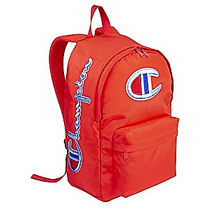 Champion unisex adult Backpacks, Medium Red, One Size US