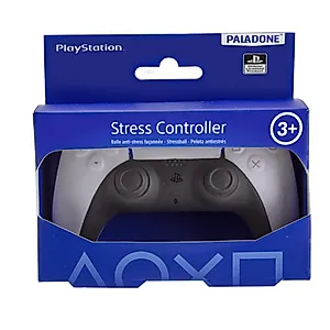 Paladone PlayStation Controller Stress Ball | Finger Exercise & Stress Relief Toy | Gift for Gamers for Home or Office
