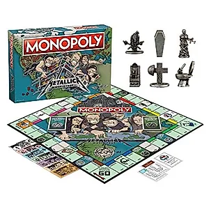 Metallica Monopoly World Tour Collectors Edition
