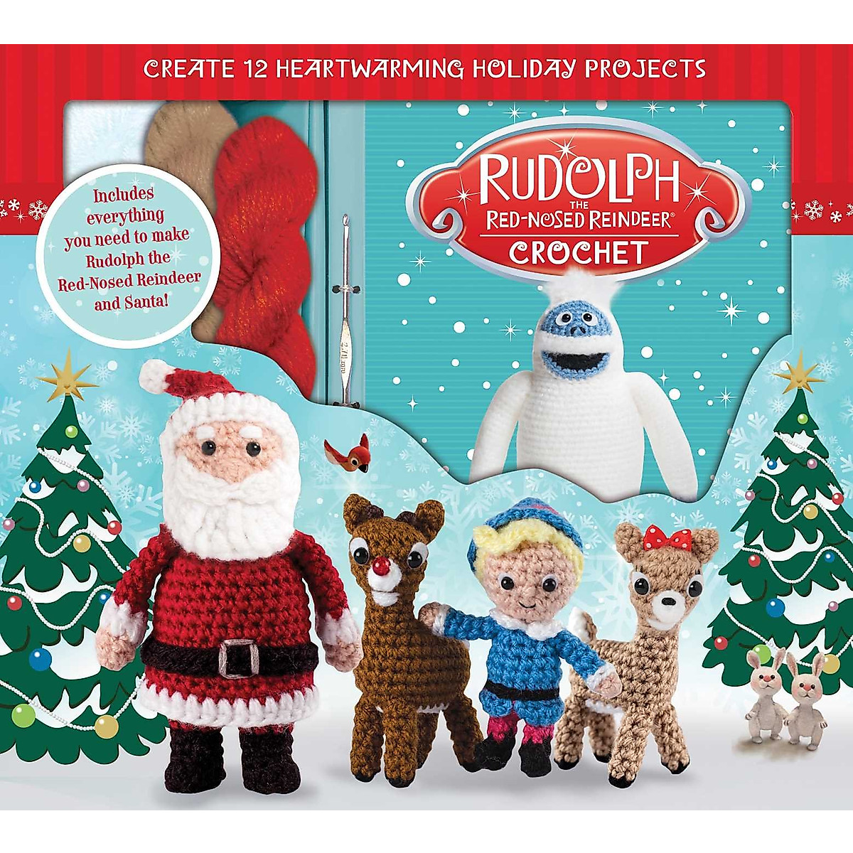 Rudolph the Red-Nosed Reindeer Crochet (Crochet Kits)