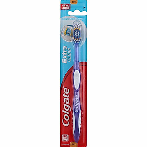 Colgate Extra Clean Circular Power Bristles Toothbrush Soft (Pack of 4)
