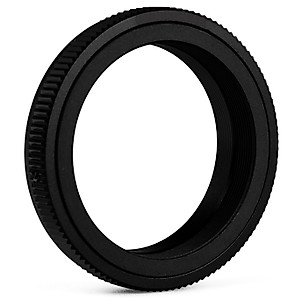 Opteka T-Mount (T2) Adapter Compatible for Canon EF EOS 80D, 77D, 70D, 60D, 60Da, 50D, 7D, 6D, 5D, 5Ds, T7i, T7s, T6s, T6i, T6, T5i, T5, T4i, T3i, T3, T2i, SL2 and SL1 Digital SLR Cameras