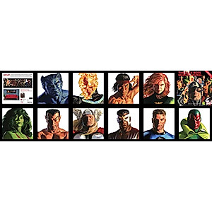 Alex Ross Marvel Mural 2024 Oversized Wall Calendar