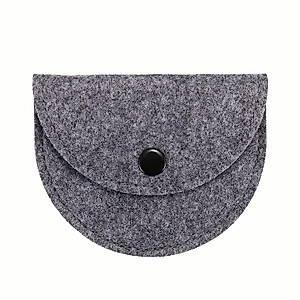 Felt Ukulele Picks,10 Piece Felt Heart Shape Pick for Ukulele Guitar Bass with pick holder case (Multiple colors 10 PCS)