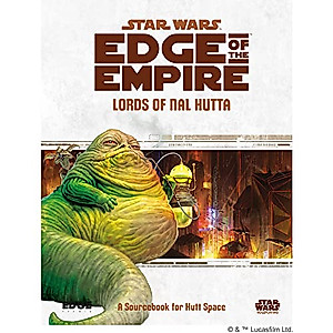 EDGE Studio Star Wars Edge of The Empire Lords of Nal Hutta SOURCEBOOK | Roleplaying Game | Strategy Game for Adults and Kids | Ages 10+ | 3-5 Players | Average Playtime 1 Hour | Made