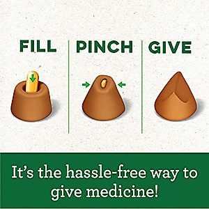 GREENIES PILL POCKETS Capsule Size Natural Dog Treats Chicken Flavor, 15.8 oz. Value Pack (60 Treats)