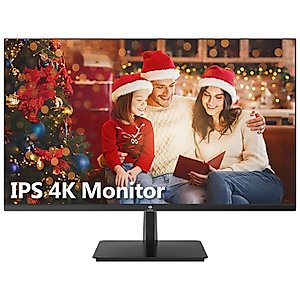Z-Edge U27I4K 27-inch Gaming Monitor Ultra HD 4K 3840x2160 IPS LED Monitor, 250 cd/m², 4 ms Response Time, HDMIx2+DPx2, Built-in Speakers, FreeSync Technology