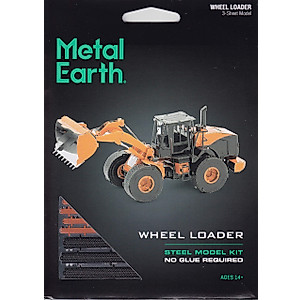 Fascinations Metal Earth Wheel Loader 3D Metal Model Kit