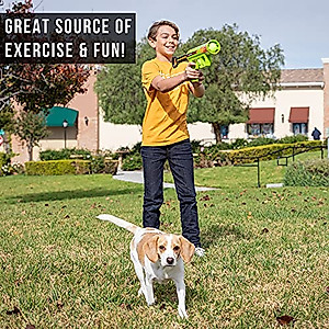 Hyper Pet Dog Ball Thrower-Interactive Toys (Load & Launch Tennis Balls for Dogs to Fetch) [Best Ball Launcher Toys for Large, Medium & Small Dogs] 3 Styles Available