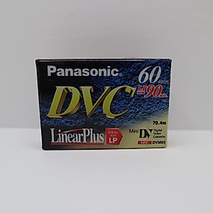 Panasonic AY-DVM60EJ3 MiniDV Tapes (60 Minute, 3 Pack)