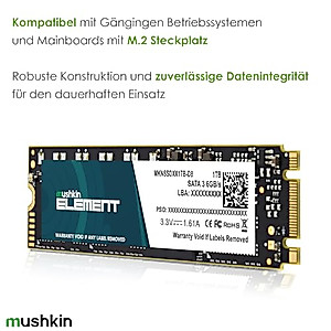 Mushkin SSD Element M.2 1TB PCIe Gen3x4 NVME