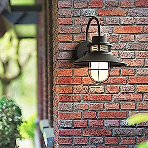Illumination Outdoor Wall Light Retro Ballast Terrace Door Wall Light Garden Exterior Wall Waterproof Outdoor Waterproof Garden lamp Home Garden Light