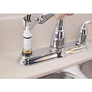 MOEN 1224 Replacement Faucet Cartridge Kit Fits Most Double Handle Moen Faucets and Tub/Showers - 4 PACK