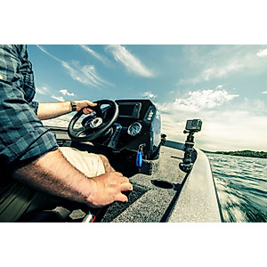 RAILBLAZA Adjustable Extender with StarPort Mount for Kayaks, Use for Rod Holders, Camera Mounts, FishFinders and More