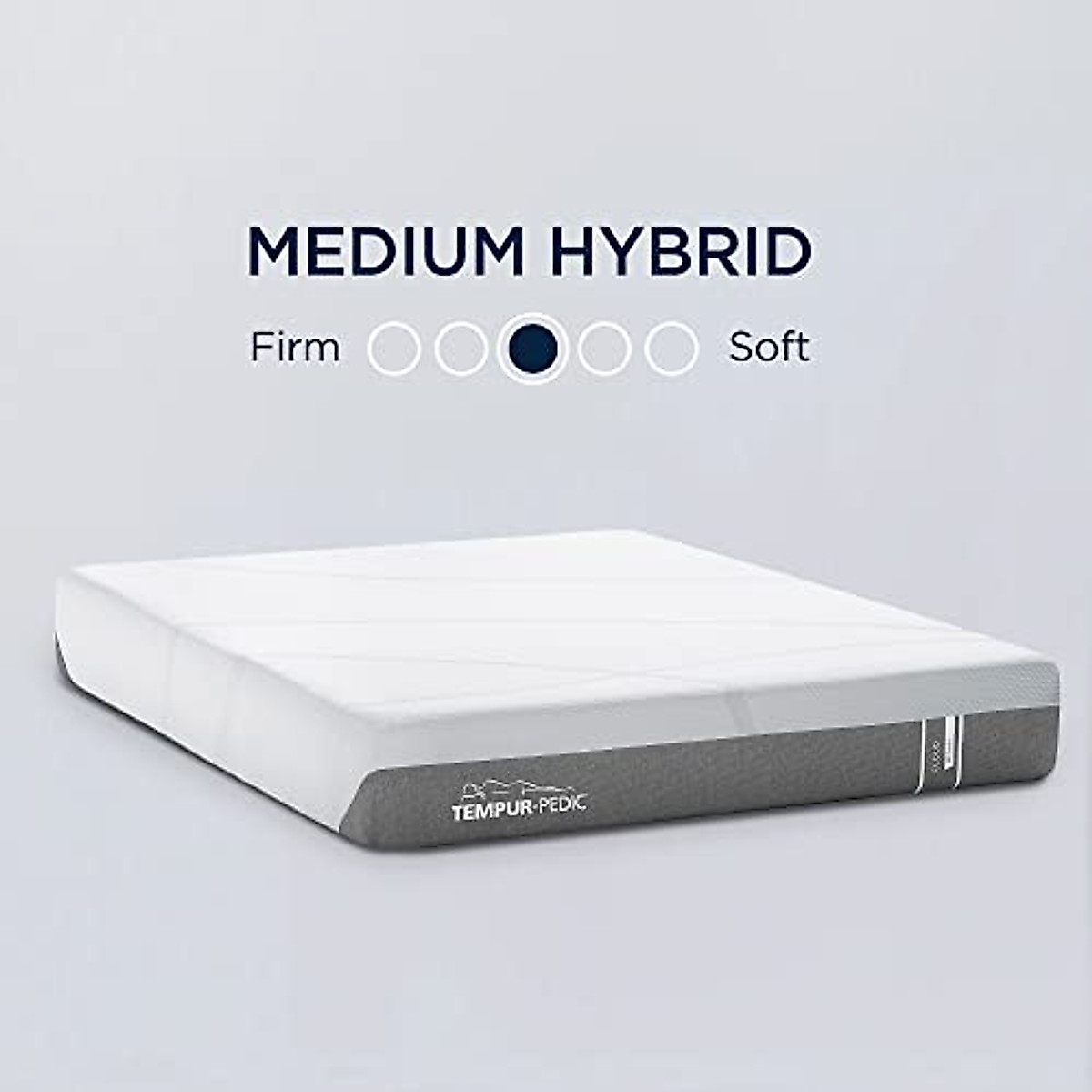 Tempur Cloud 10" Hybrid Bed-in-a-Box, Medium Hybrid, King