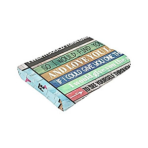 to My Husband Throw Blanket Super Soft Flannel Air Conditioner Blanket Warm Blanket Applicable All Season for Bed Couch Living Room(60"x50")