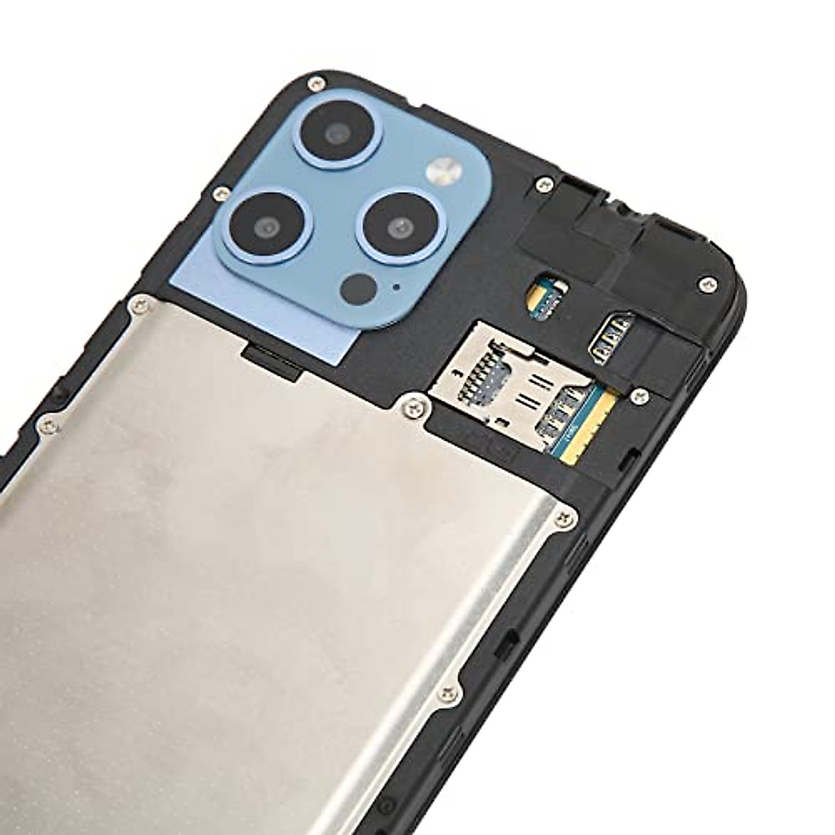 ANGGREK iPhone Under 200,I14pro Max Unlocked Smartphone for Android 11 6.1in 4GB RAM 64GB ROM Mobile Phone 128G Expansion 4G Network 4000mah Battery 100240V (US Plug)