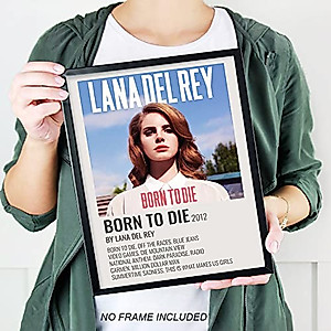 Lana Album Cover Limited Edition Posters, Music Posters (Set of 12, 8in x 10in, Unframed)