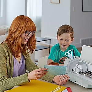 Cricut Explore 3 & Digital Content Library Bundle - Includes 30 images in Design Space App - 2X Faster DIY Cutting Machine for all Crafts, Cuts 100+ Materials Blue
