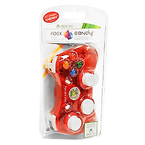 PDP Rock Candy Wired Controller for Xbox 360 - Stormin' Cherry