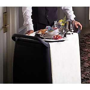 CFS CC11SH03 Polycarbonate Silverware Bin for Bussing Cart, 11" Length x 18" Width x 11" Height, Black