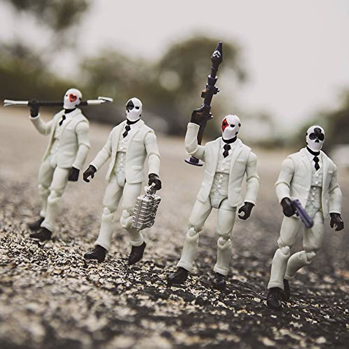 FORTNITE Squad Mode 4 Figure Pack, Highstakes (Amazon Exclusive)