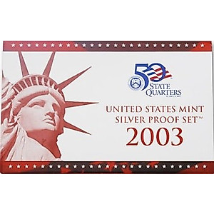 2003 S Silver US Proof Set 10 PC Coin set Proof