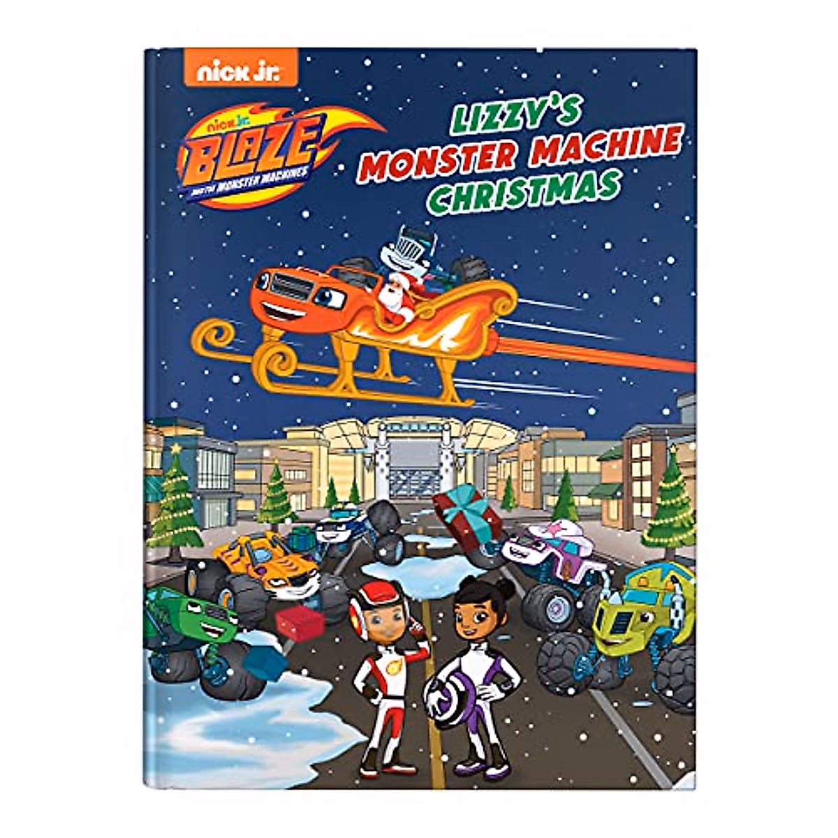 Blaze and The Monster Machines Personalized Book: Your Child's Monster Machine Christmas (Large Softback)
