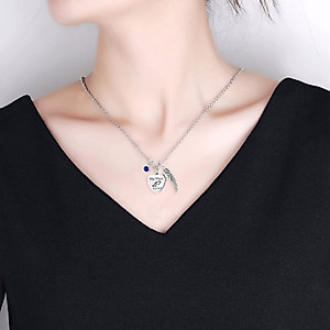 Cremation Ashes locket My Niece My Friend with Birthstone Engraving Keepsake Memorial Urn Necklace