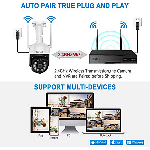 Wireless Security Camera System (3MP)