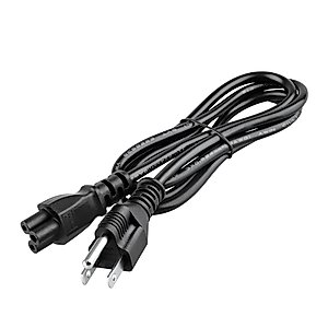 PKPOWER 5ft AC Power Cord for Epson Workforce WF-2850 All-in-One Printer 3-Prong