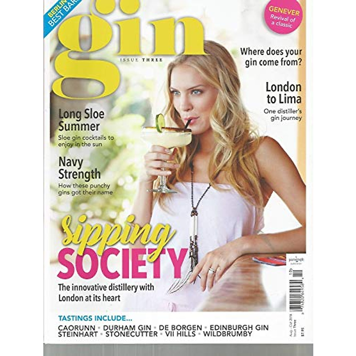 GIN MAGAZINE, ISSUE THREE, AUGUST-OCTOBER 2018 ~