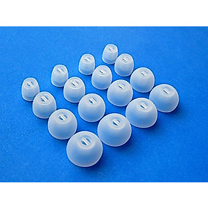 16pcs- 4XS/4S/4M/4L (CL-NSEN) Comfort Noise Isolation Replacement Eartips Earbuds Adapters Compatible with Sennheiser HD 1, Momentum (M2 IE) I and G, Sennheiser CX 3.00, CX 5.00, CX 7.00BT Earphones