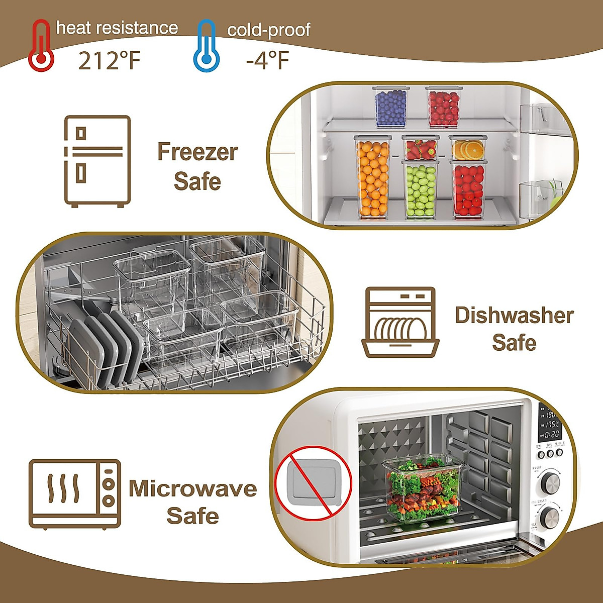 Homhut Airtight Food Storage Containers With Lids 15pcs Organization Canisters Kitchen Bpa Free Plastic Pantry Containers Storage Set for Pasta, Cereal, Dry Food, Flour and Sugar-60 Labels