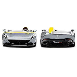 Bburago Ferrari Monza SP1 1/18 Diecast Model Car 16013 Silver