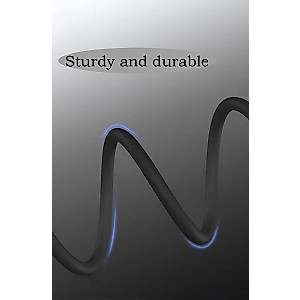 RUKUHOT Boom Mic Cable for Gaming Headsets,Microphone Audio Cable Mute Volume Control for Playstation PS4 or Xbox One Controller, PC,3.5mm Jack Gaming Headphone Mic-Black