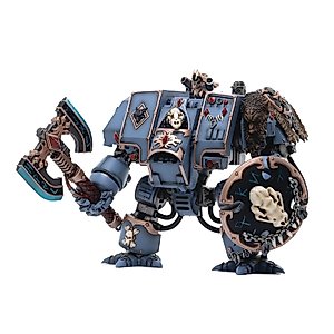 HUAXI DARK SOURCE(HAINAN)TECH JoyToy Warhammer 40k: Space Wolves Venerable Dreadnought Hvor 1:18 Scale Figure