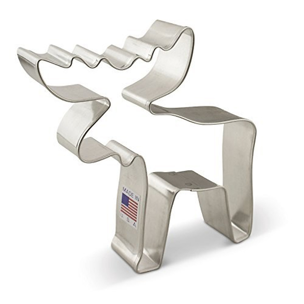 Moose Cookie Cutter 3.25" Made in USA by Ann Clark